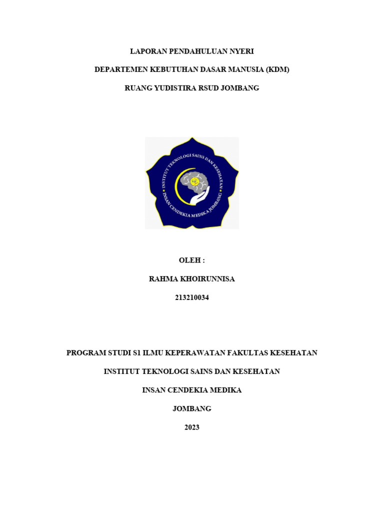 LP KDM Nyeri Revisi | PDF