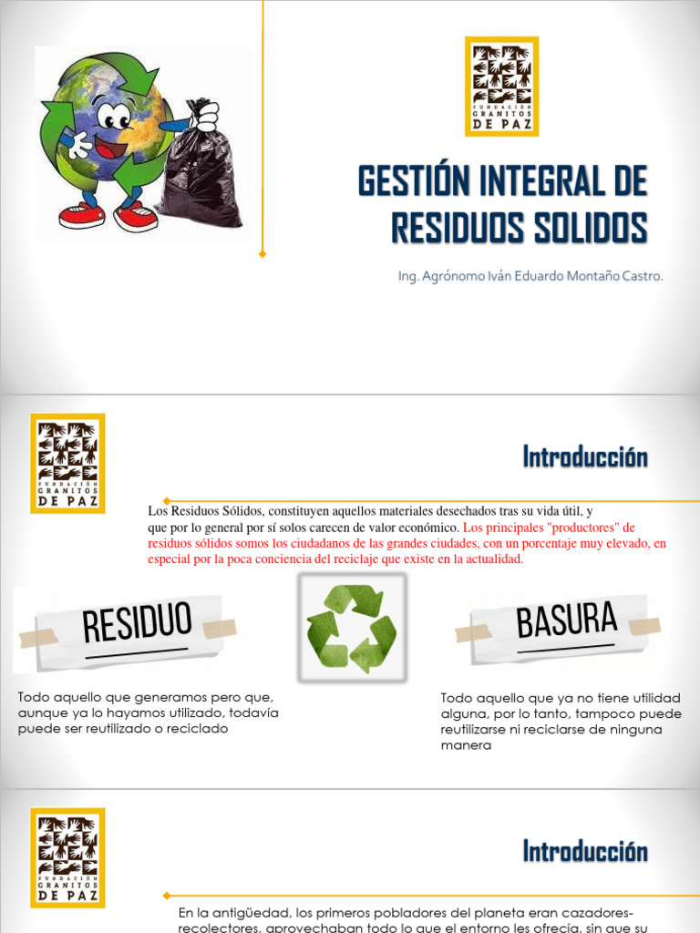 Manejo de Residuo Solidos | PDF | Residuos | Reciclaje