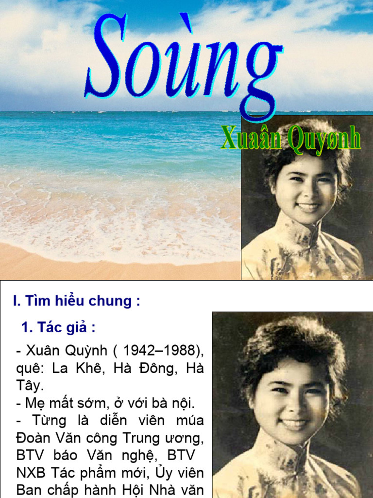 Song (Xuan Quynh) | PDF