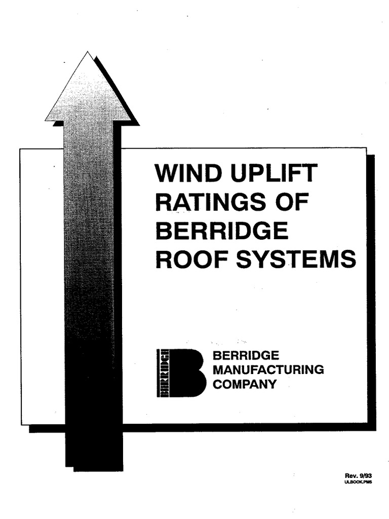 Ul 90 Uplift Ratings | PDF