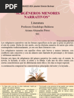 Estructura y partes del mito | PDF