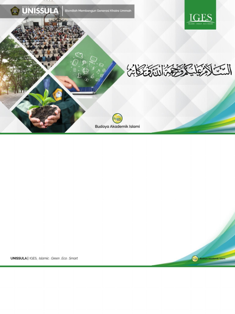 Template PPT Unissula | PDF