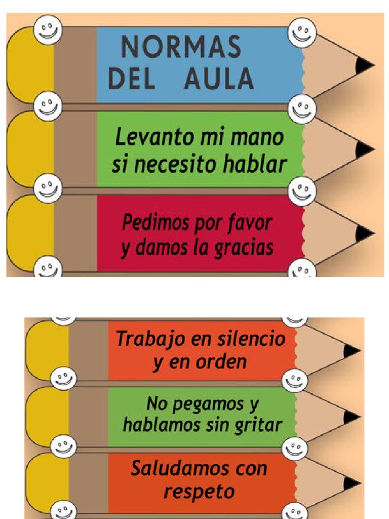 Normas Del Aula | PDF