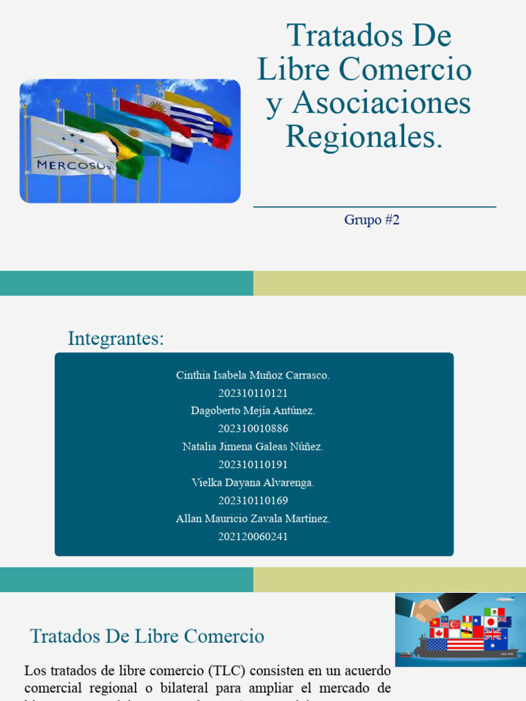 Tratado de Libre Comercio Grupo 2 | PDF | Tratado de Libre Comercio Norteamericano | Comercio