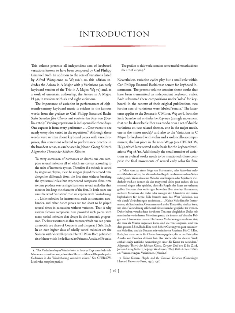 Introductions I 7 Intro | PDF | Variation (Music) | Johann Sebastian Bach