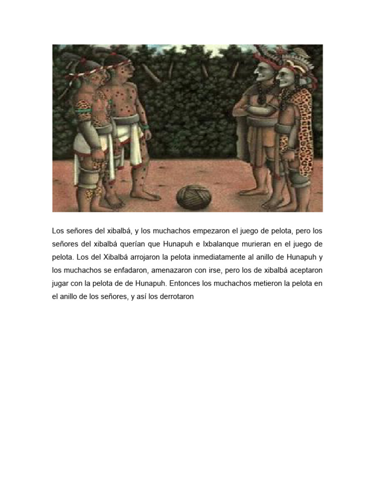 Los Señores Del Xibalbá | PDF