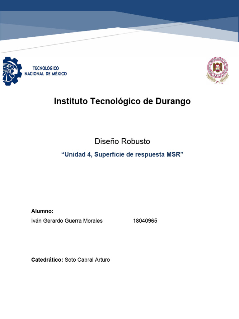 Unidad 4, MSR | PDF | Ecuaciones | Regresión lineal