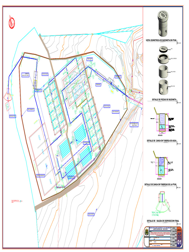 11.4.2.-Planta General PTAR - Carumas APTC-01 (A1) | PDF
