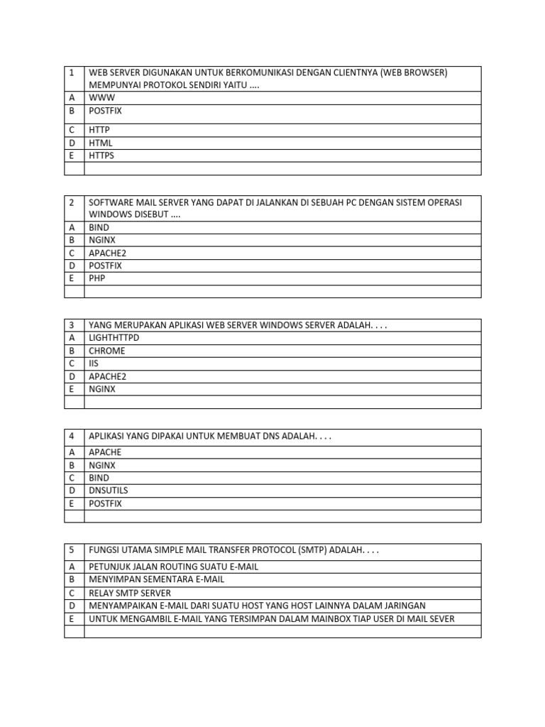 Latihan Soal Asj | PDF