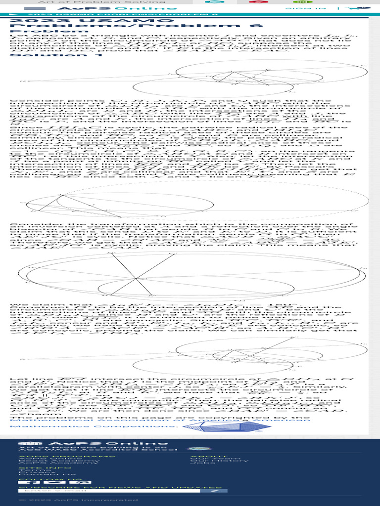 Art of Problem Solving 2 | PDF | Analytic Geometry | Mathematical Concepts