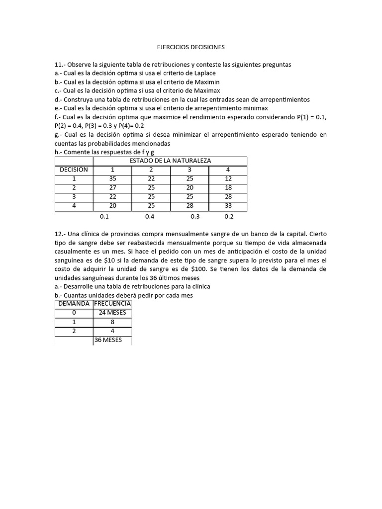 S14 - 3 EJERCICIOS DECISIONES - Final v2 | PDF | Métodos y materiales de enseñanza | Tecnología