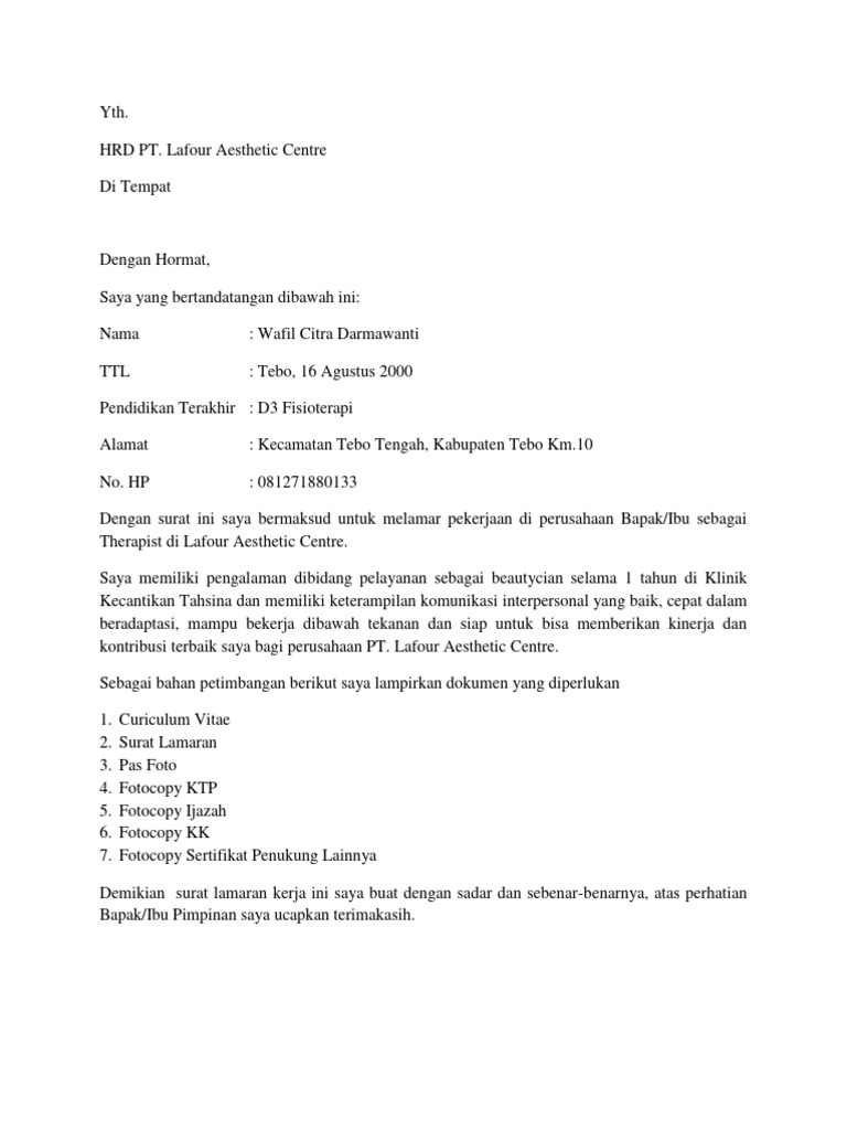 Surat Lafour Aesthetic Centre | PDF