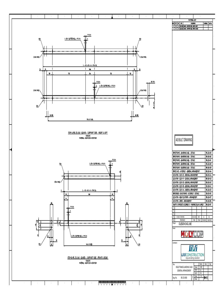 As Built Drawing: Cilegon Sag Line | PDF