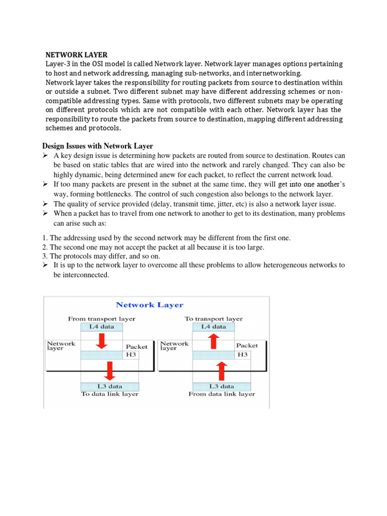 L7 CN Network Layer Final | PDF | Ip Address | Computer Network