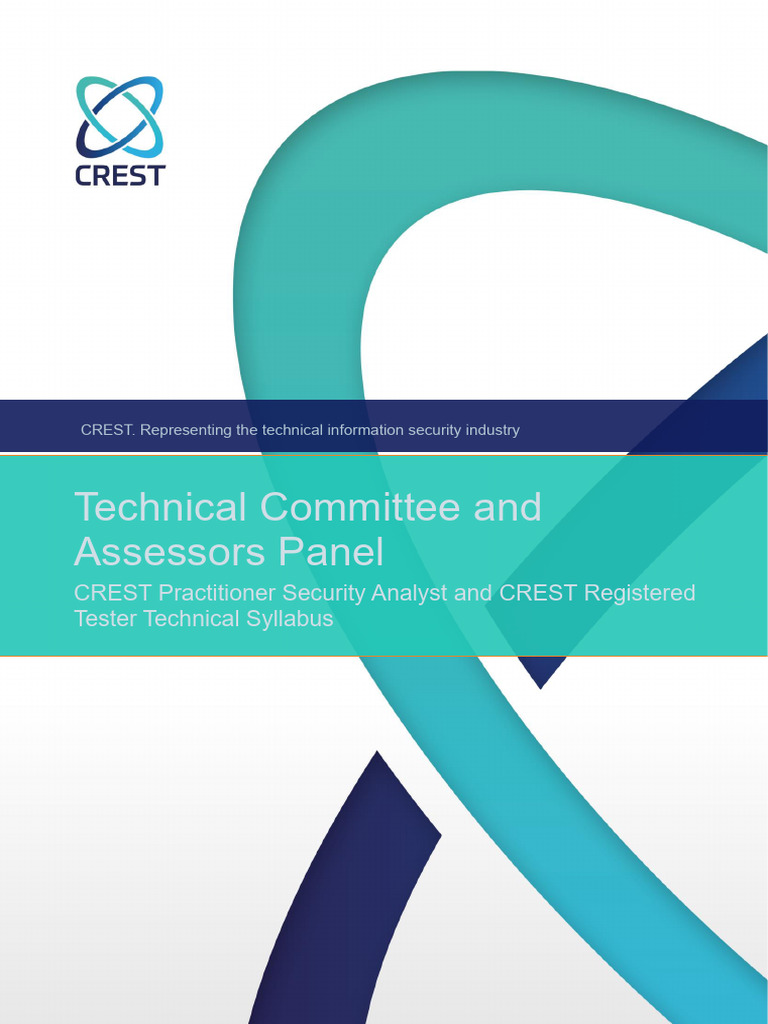 CREST Security Analyst Syllabus | PDF | World Wide Web | Internet & Web