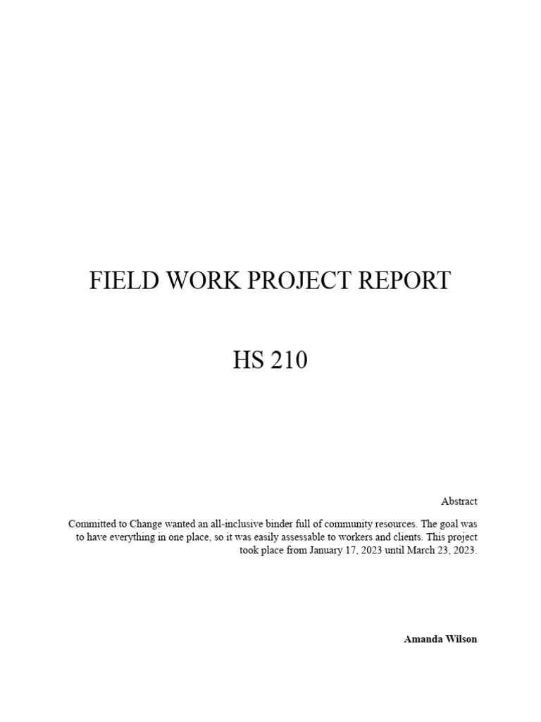 Community Resource Binder Project Report | PDF | Medicaid | Psychology