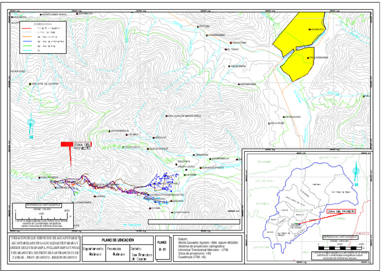 1.-Plano de Ubicacion-Plot A2 | PDF