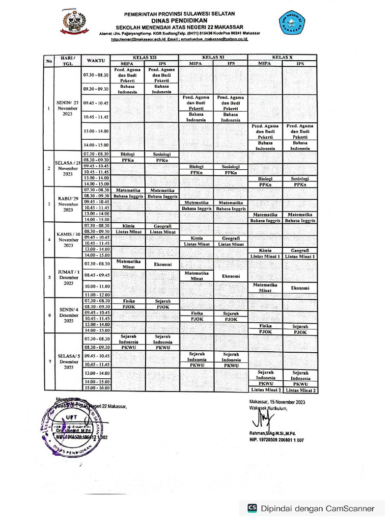 Roster Pas 23-24 | PDF