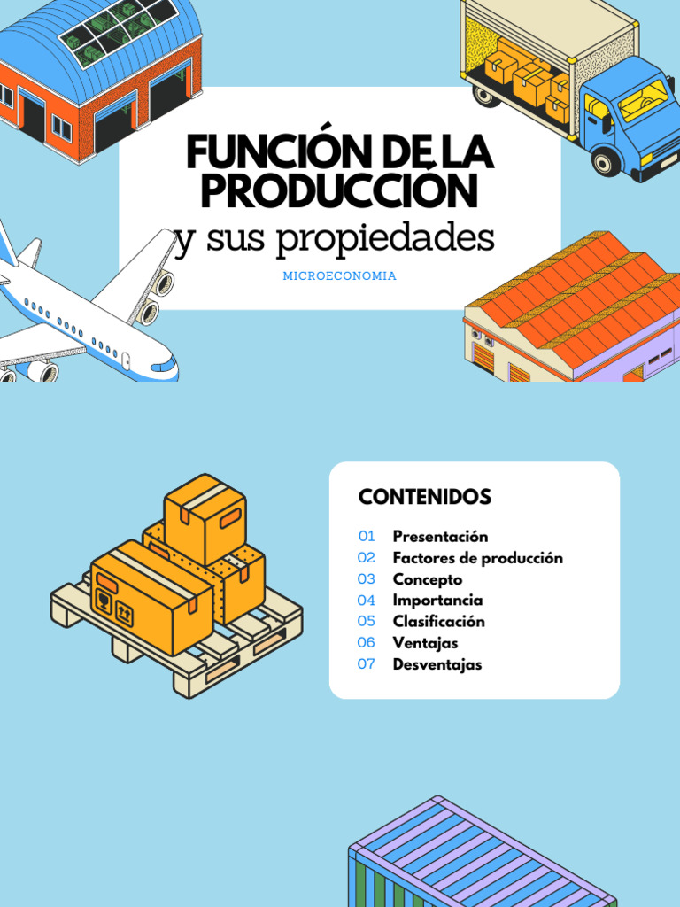 Función De La Producción Y Descargar Gratis Pdf Factores De