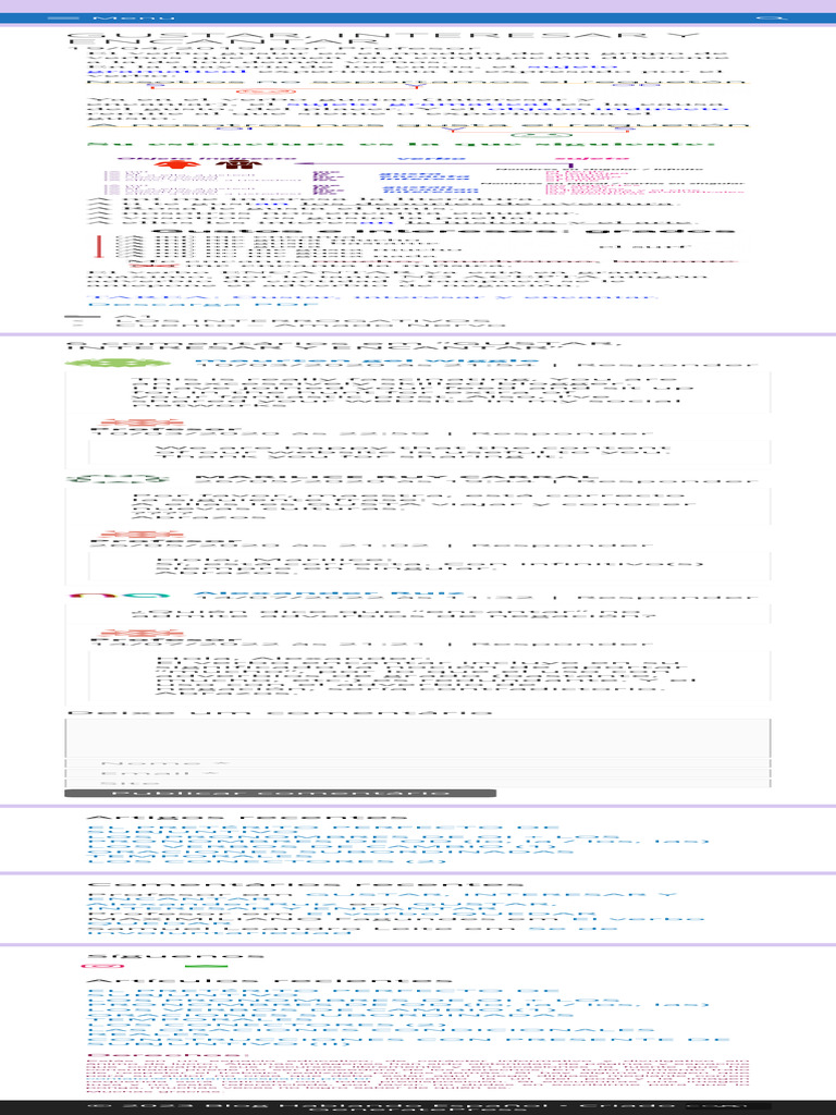 GUSTAR, INTERESAR Y ENCANTAR - Blog Hablando Español | PDF | Verbo ...