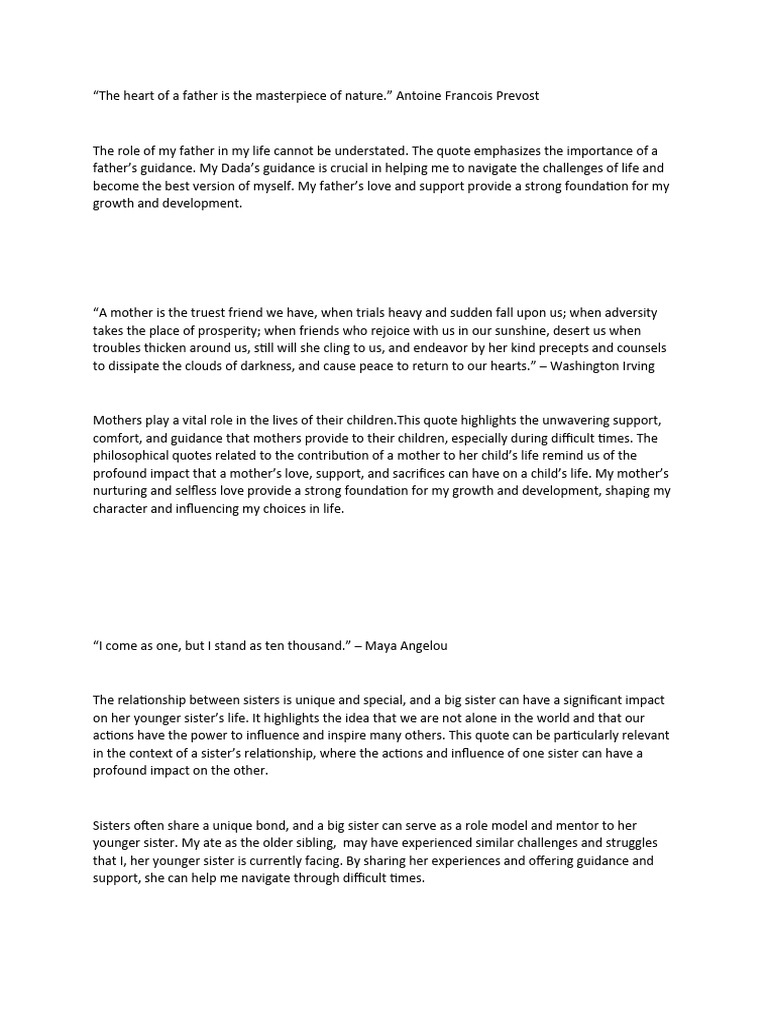 Scrap Text | PDF | Family | Mentorship