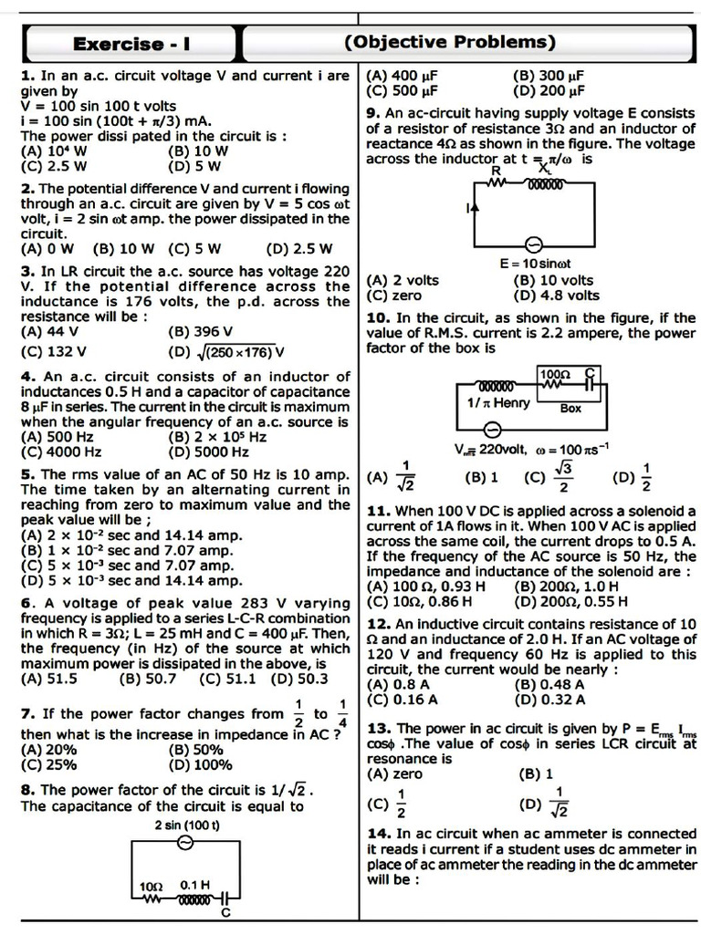 Ac Assignment | PDF