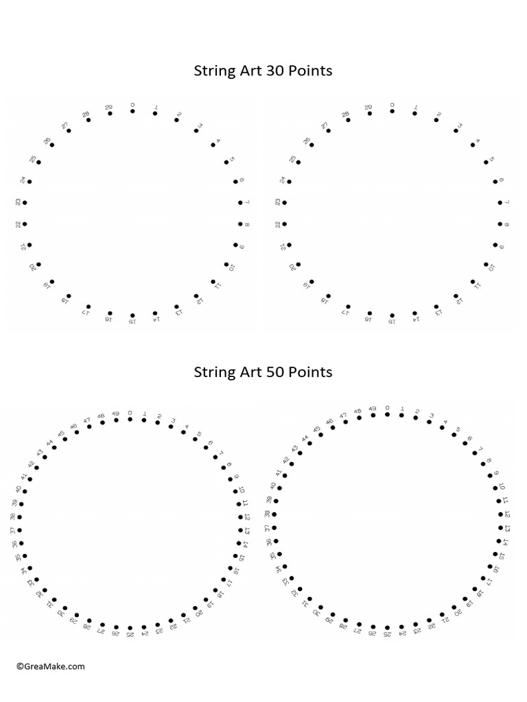 String Art Points ManualV4 Attachment | PDF