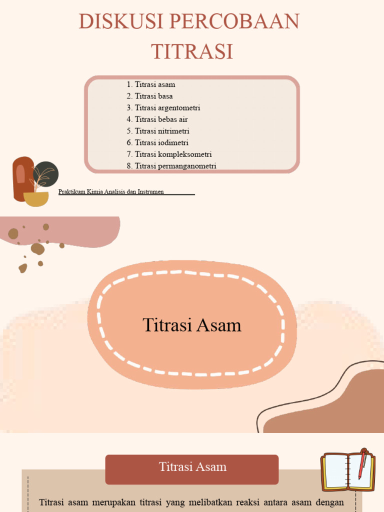 9 Jenis Titrasi | PDF