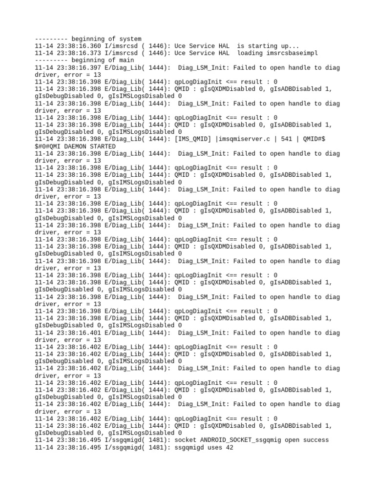 Logcat Home Fota Update Log | PDF | Computer Architecture | System Software