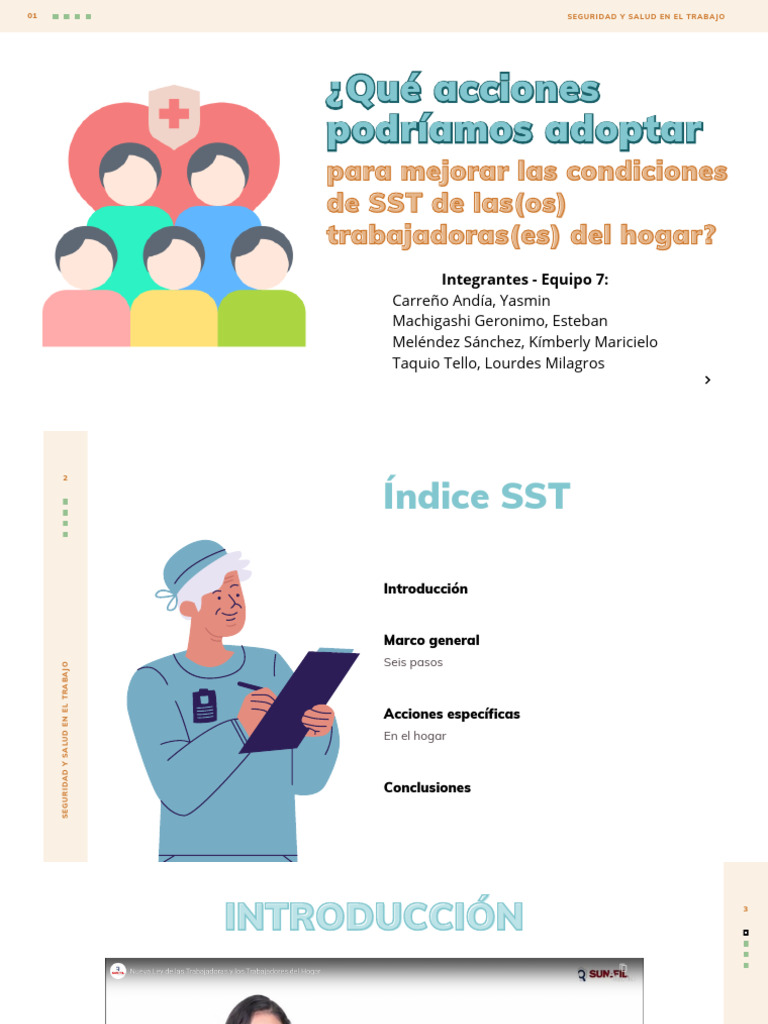 Primer Trabajo SST - Equipo 7 | PDF | Derecho laboral