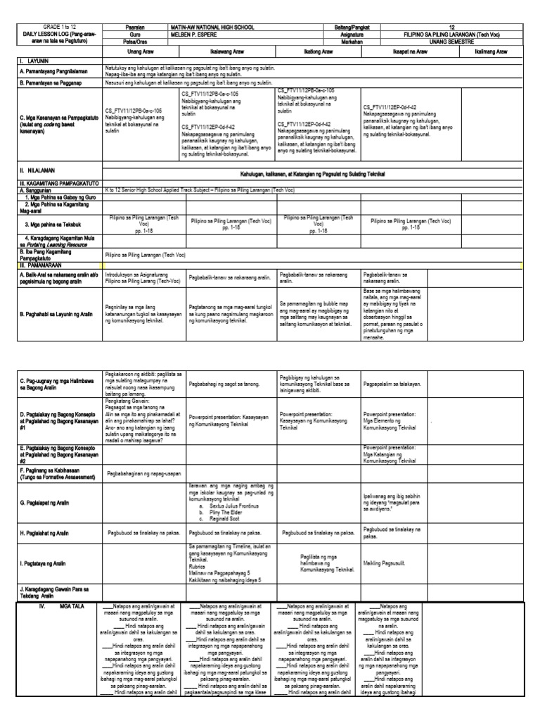 1 KAHULUGAN KALIKASAN | PDF