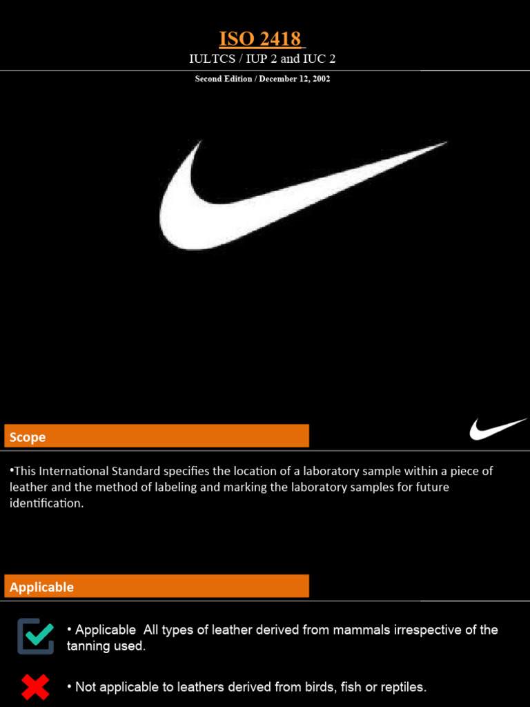 Iso 2418 International Standard - PPT Training Project | PDF