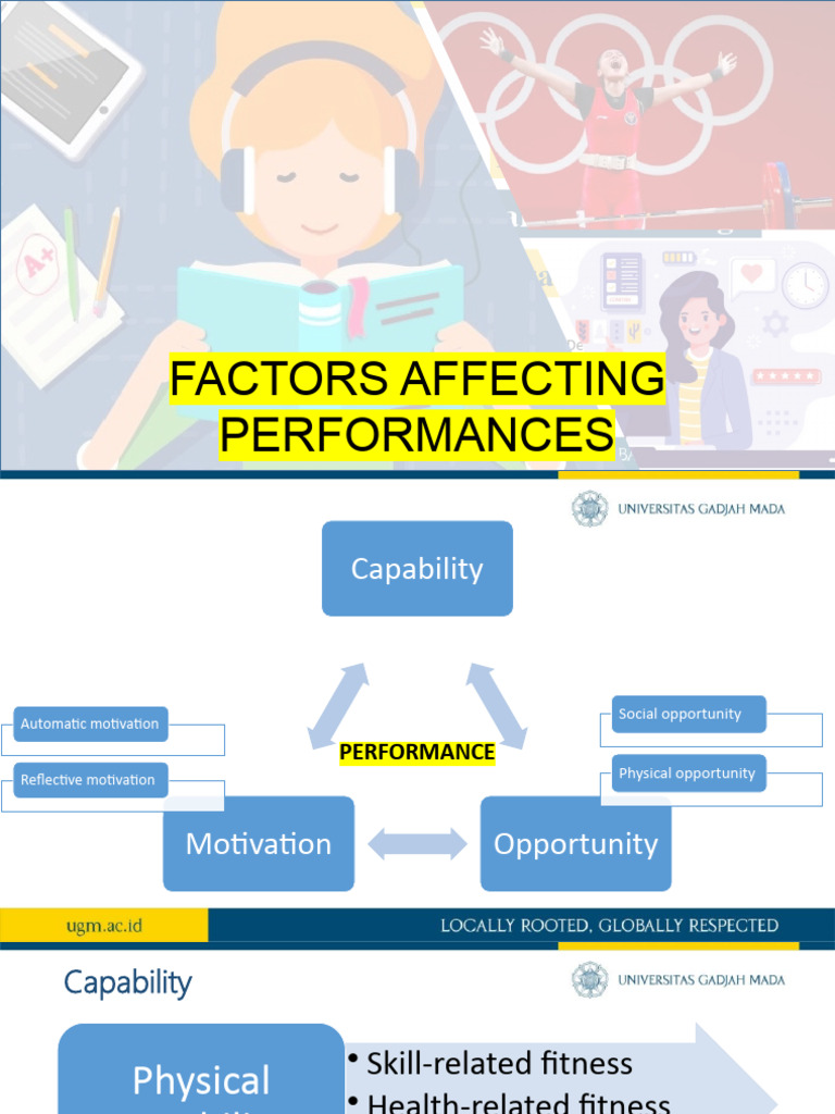 2022 Factors Influencing Performance | PDF | Physical Fitness ...