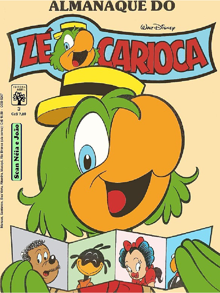 Almanaque Do Zé Carioca 003 1 Série Classicos Disney Pdf