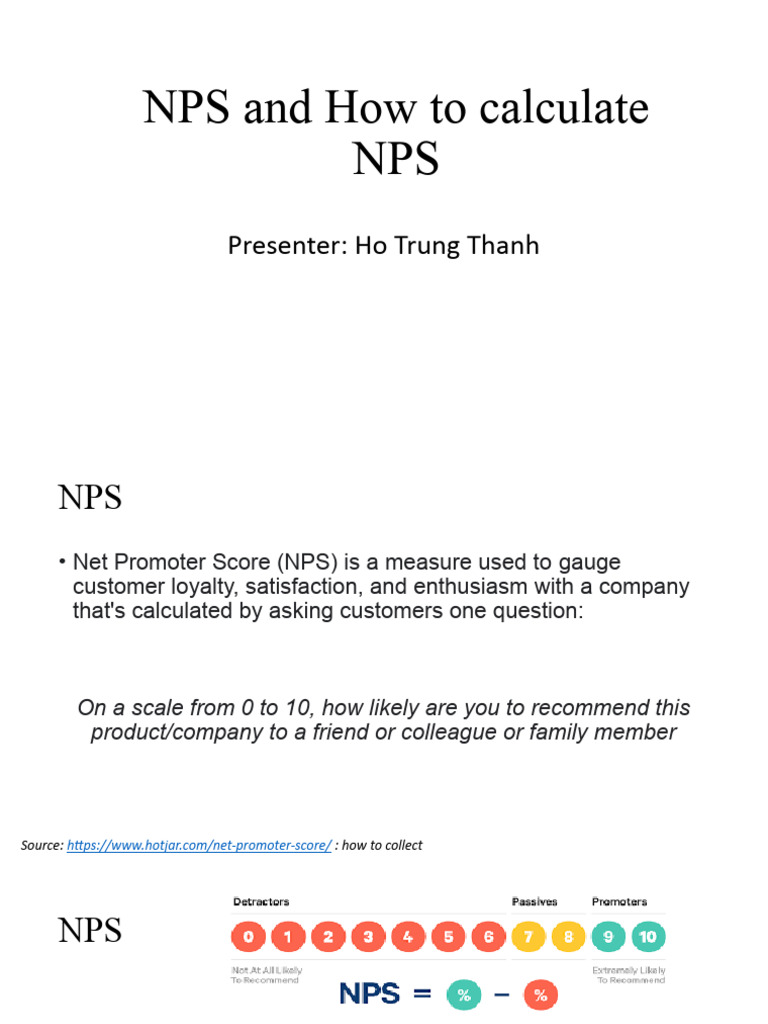 NPS and How To Calculate NPS | PDF