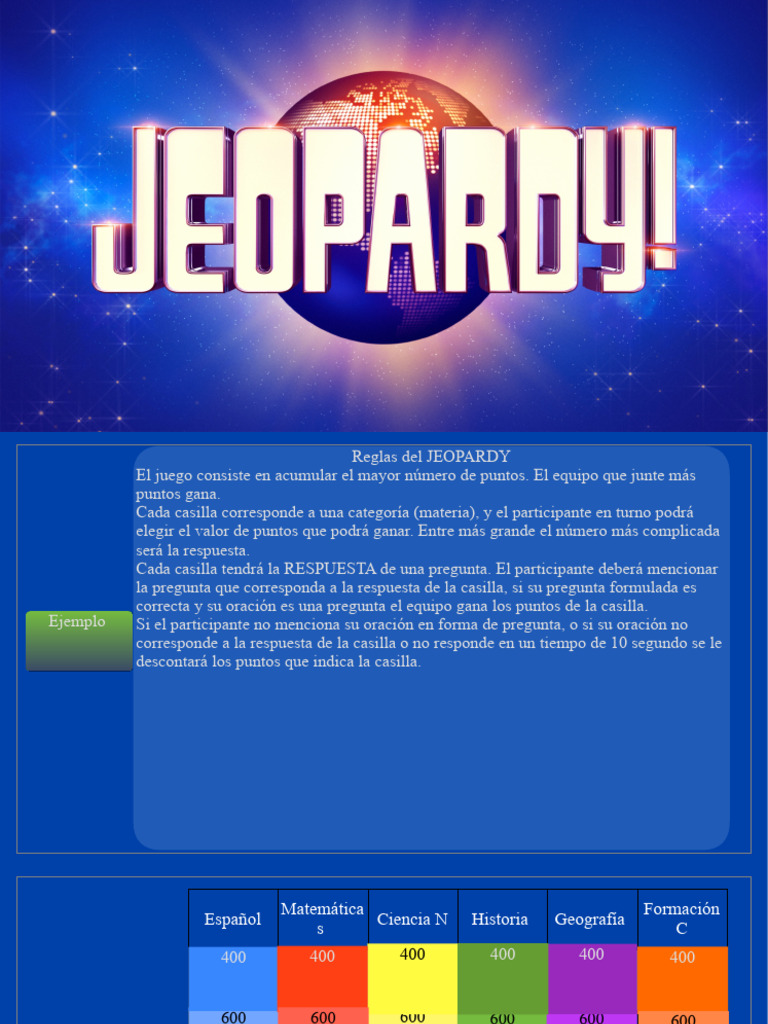 Jeopardy | PDF