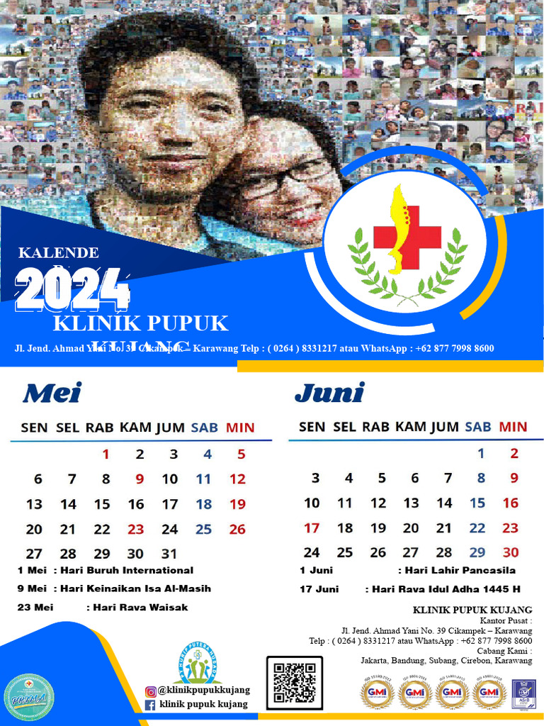 KONSEP KALENDER 2024 Mei Juni | PDF