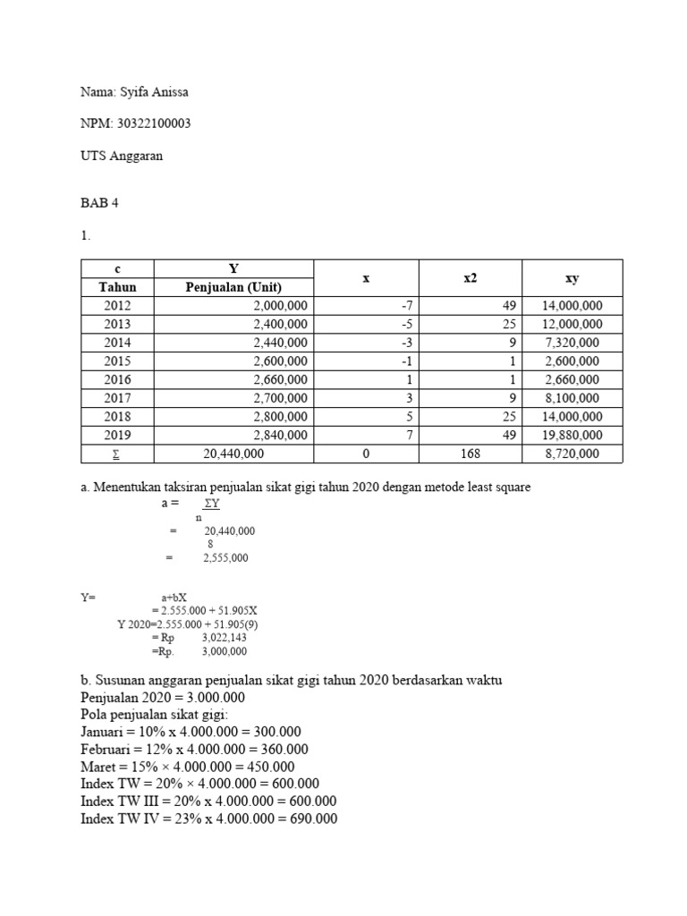 Uts Anggaran | PDF | Metode & Bahan Ajar