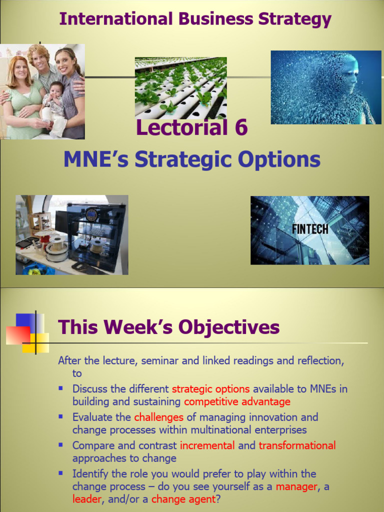 7BSP 0355 Lectorial 6 Strategic Options For The MNE (Judy Willetts ...