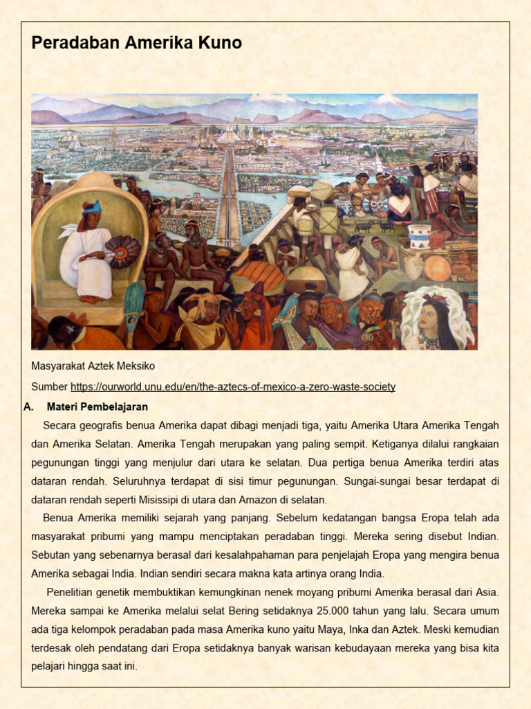 Peradaban Awal Amerika Kuno | PDF | Agama & Spiritualitas