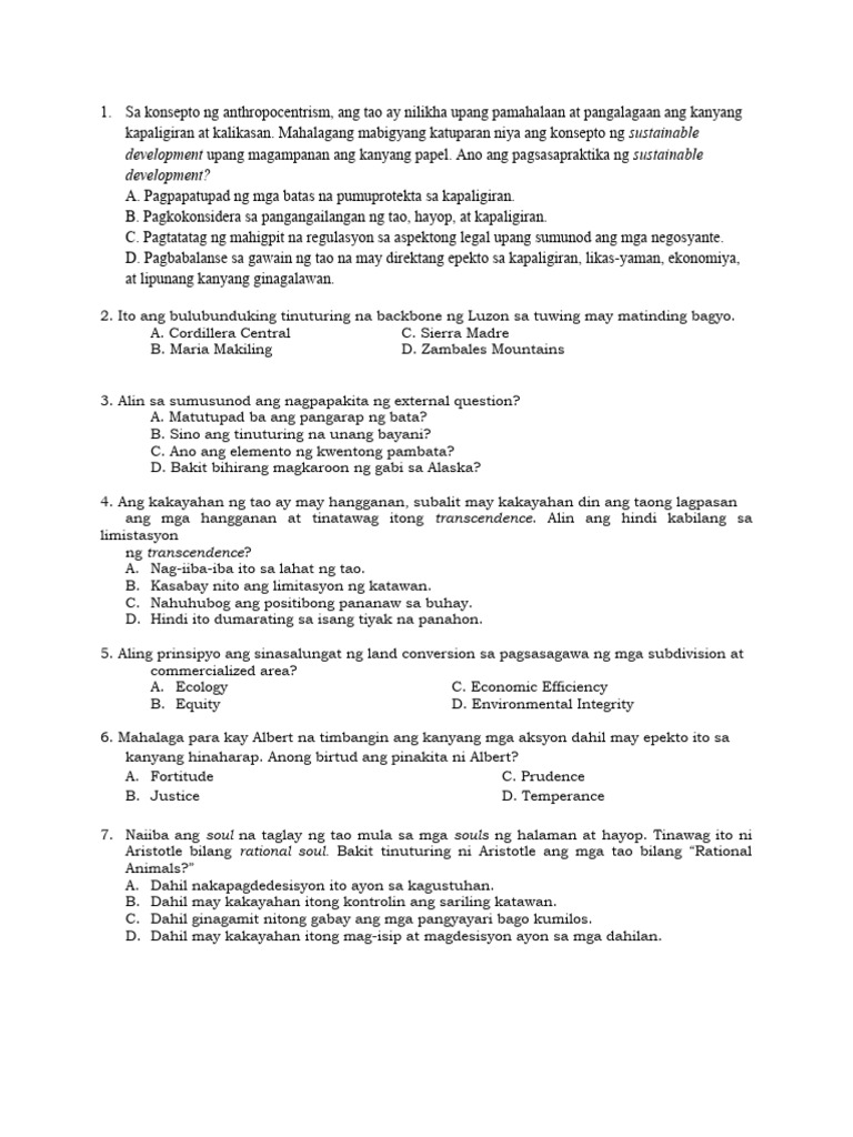 Review Session | PDF