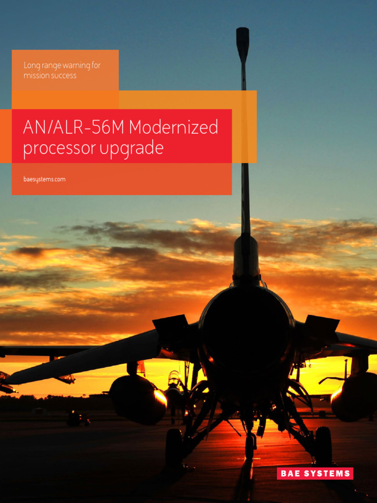 ANALR56M Brochure | PDF | Radar | Military Technology