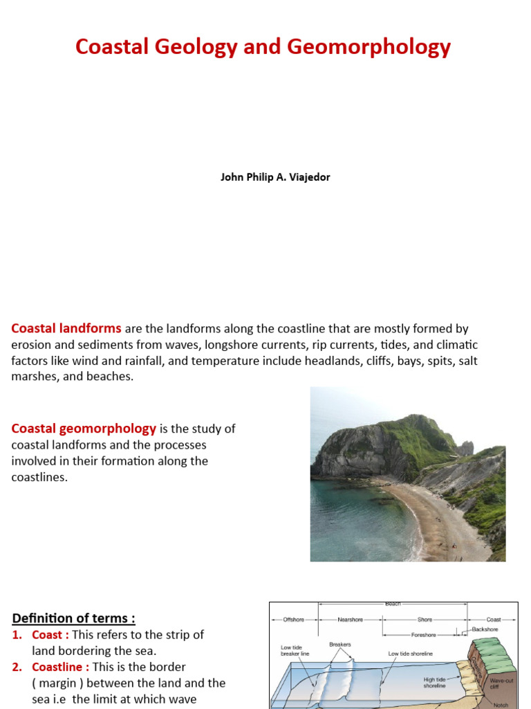 Formation of Coastal Landforms | PDF | Coast | Erosion