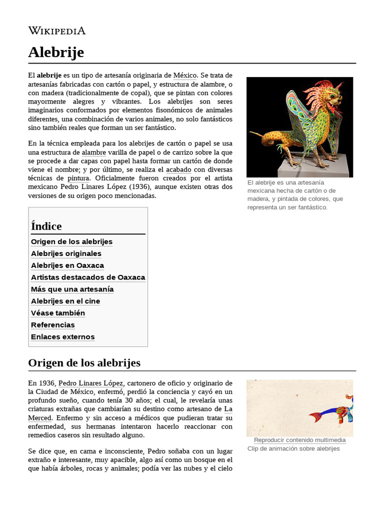 Alebrije | PDF | México