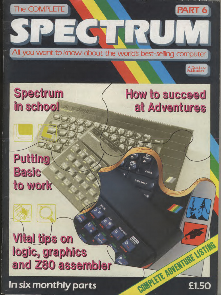 The Complete Spectrum 06 | PDF | Computer Keyboard | Spectral Density