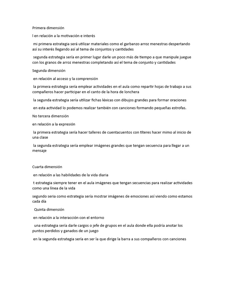 Primera Dimensión | PDF