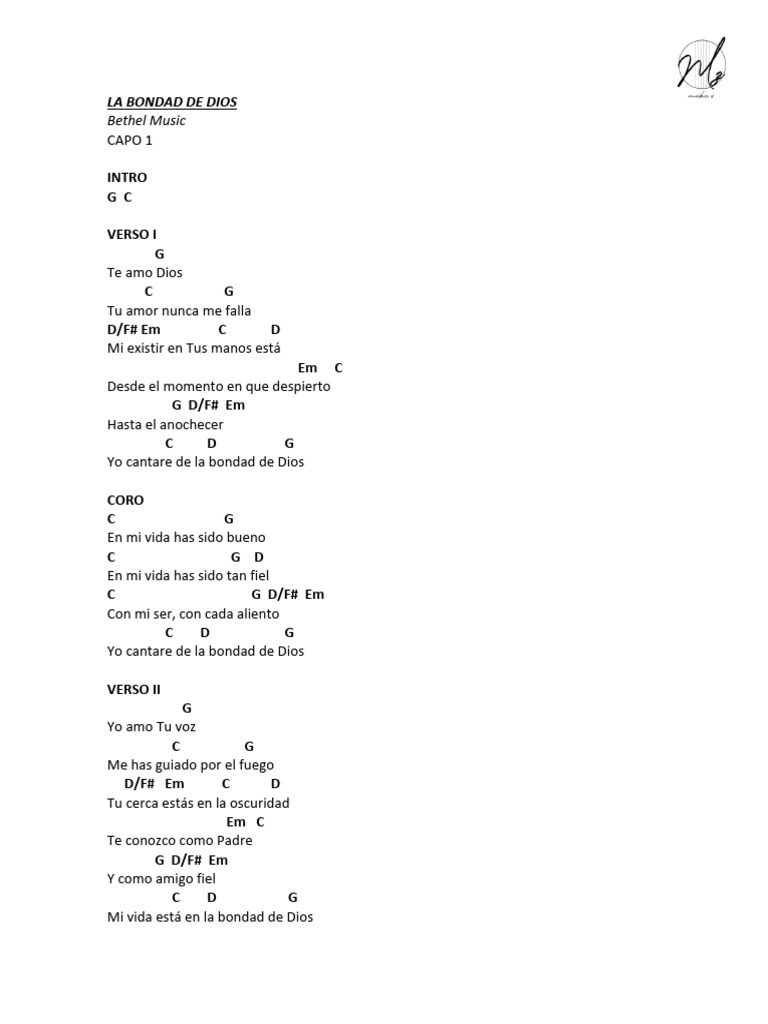 La Bondad de Dios | PDF