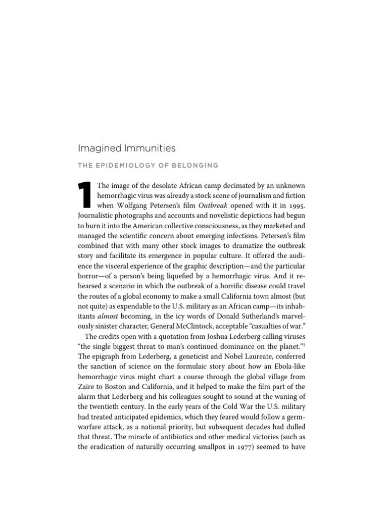 Wald Contagious Ch1 | PDF | Infection | Virus