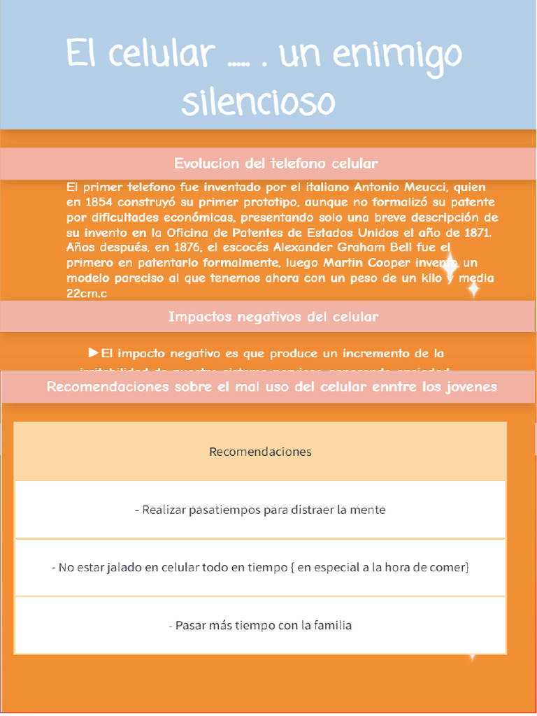 El Celular Un Enemigo Silencioso | PDF