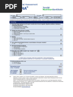 3.mini Nutritional Assessment MNA SF | PDF | Malnutrition | Body Mass Index